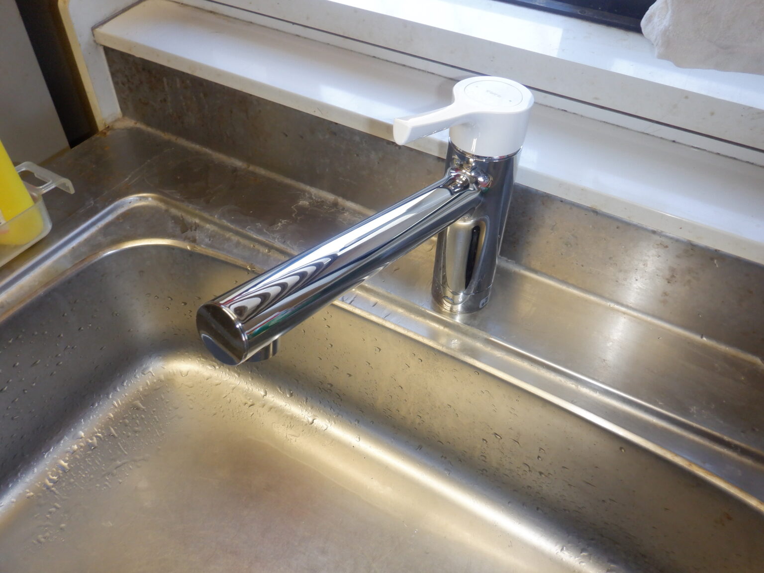 TOTO TK231（補修部品供給終了）台付1穴ｼﾝｸﾞﾙﾚﾊﾞｰ水栓 水漏れ修理（水栓本体交換手順） | あなたにも出来るかも？水道修理のブログ