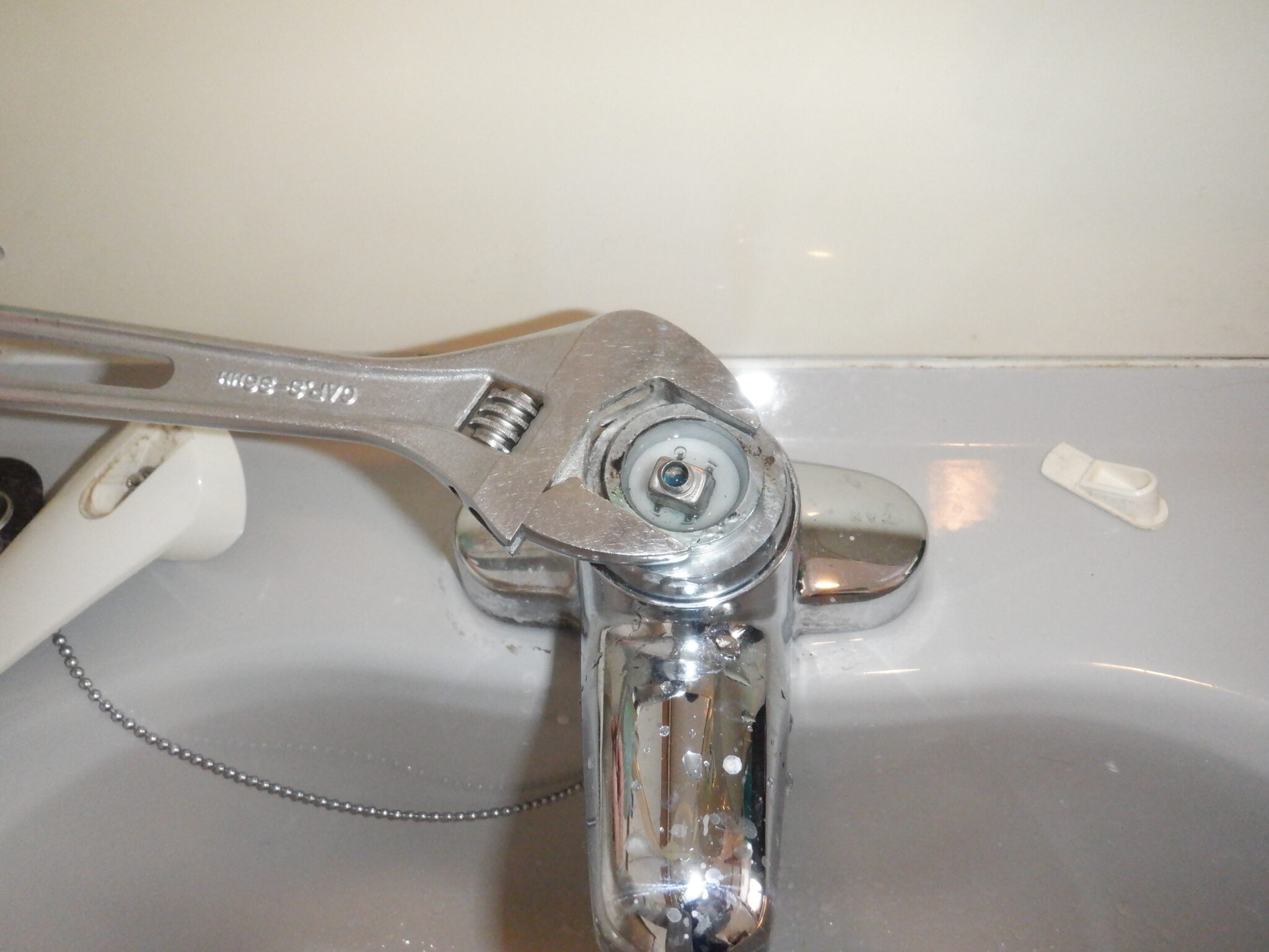 KVK KM315（G・GT）【ﾊﾞﾙﾌﾞｶｰﾄﾘｯｼﾞ交換手順】洗面ｼﾝｸﾞﾙﾚﾊﾞｰ水栓 水漏れ修理方法 ※洗面化粧台 ﾀｶﾗｽﾀﾝﾀﾞｰﾄﾞ | あなたにも出来るかも？水道修理のブログ