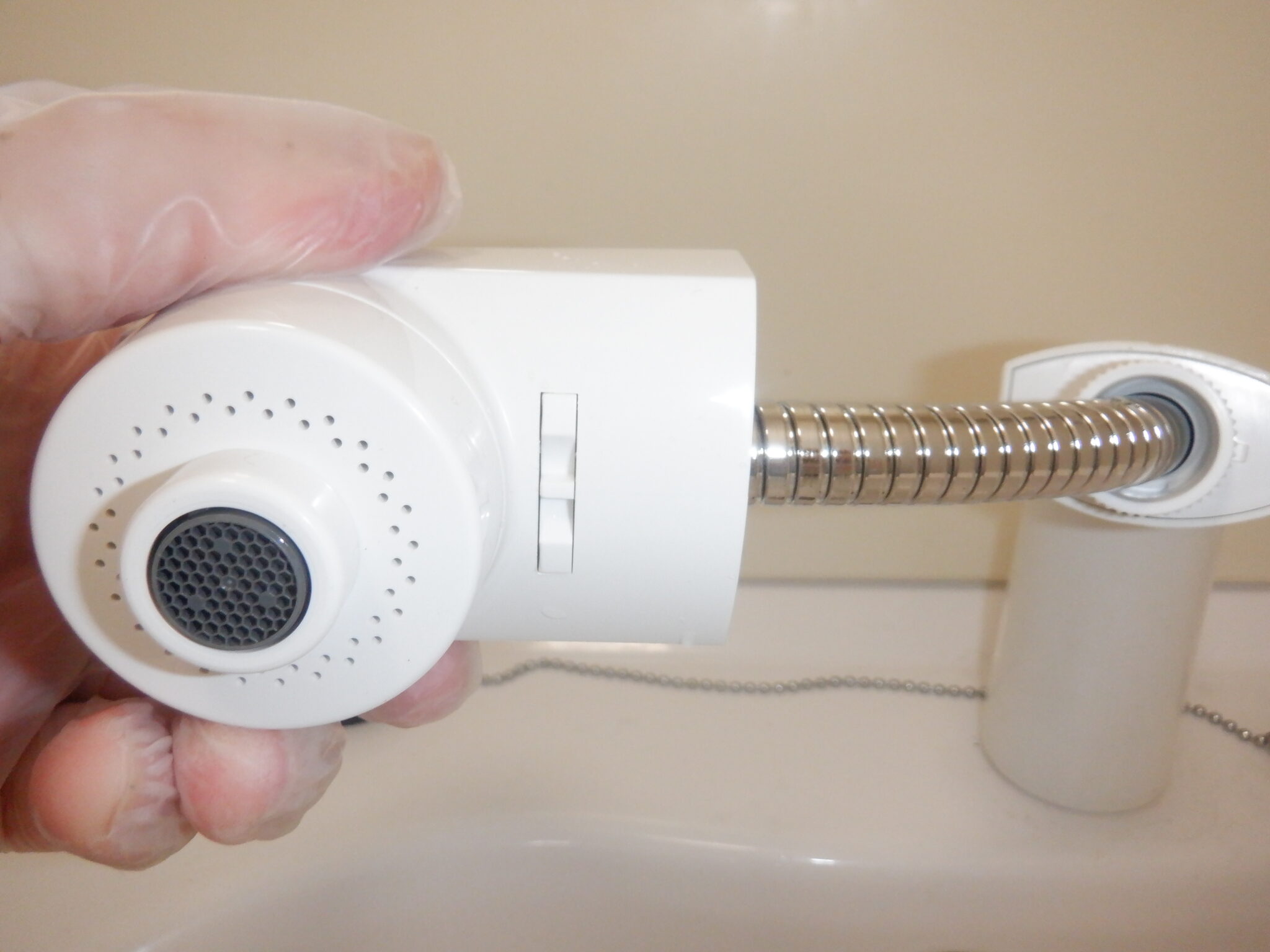 MYM FA244HU16【ｼｬﾜｰﾎｰｽ交換・ｶｰﾄﾘｯｼﾞ交換】 洗面洗髪ｼｬﾜｰ水栓（ﾀｶﾗｽﾀﾝﾀﾞｰﾄﾞ洗面台仕様）ｼｬﾜｰﾎｰｽ水漏れ | あなたにも出来るかも？水道修理のブログ