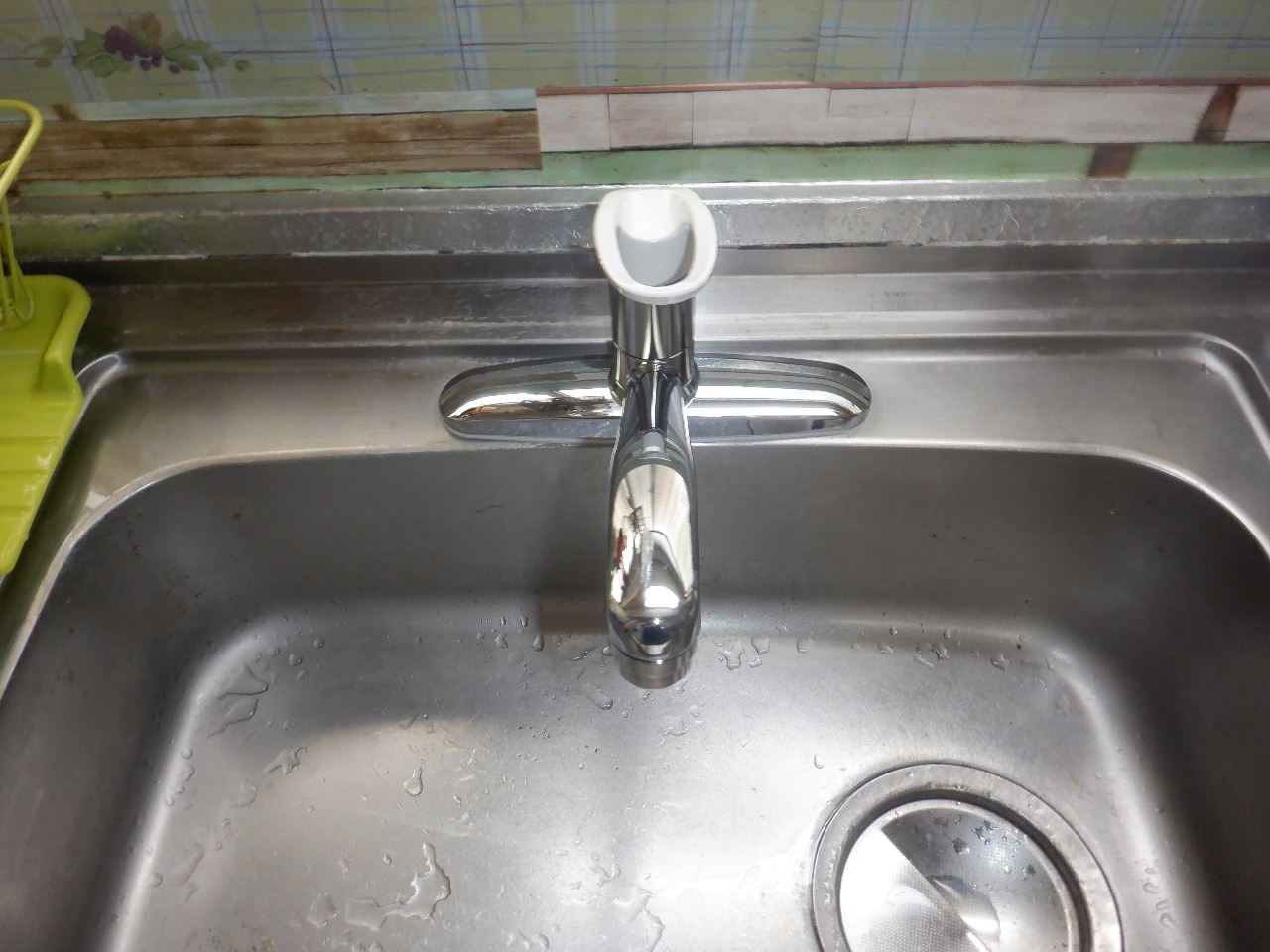 TOTO TK3S ｷｯﾁﾝ用 台付2穴2ﾊﾝﾄﾞﾙ水栓 水漏れ修理 本体取替方法（ｼﾝｸﾞﾙﾚﾊﾞｰ水栓へ変更） | あなたにも出来るかも？水道修理のブログ