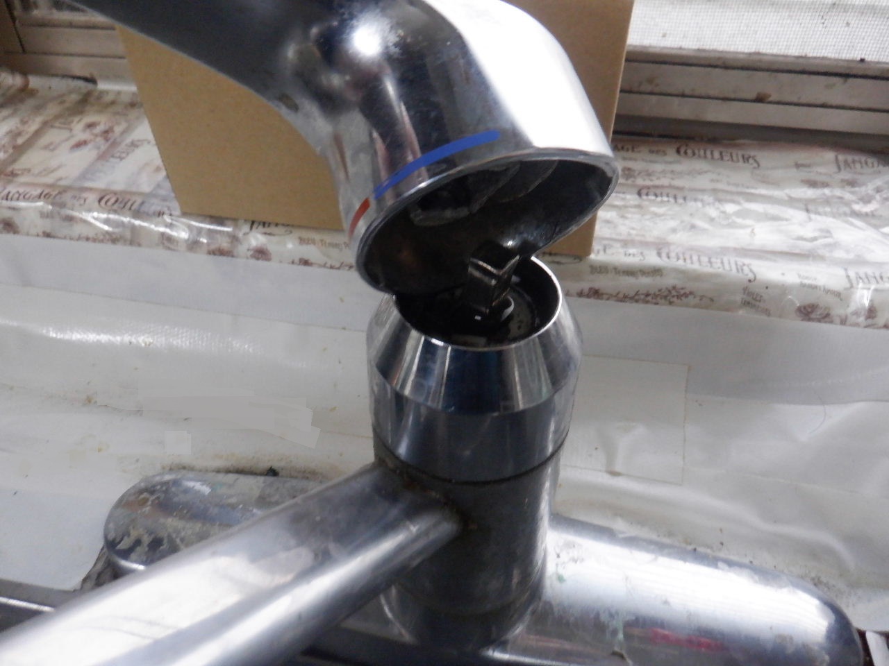 TOTO TKJ33U3【ｶｰﾄﾘｯｼﾞ交換方法】 台付き2穴ｼﾝｸﾞﾙﾚﾊﾞｰ水栓 ※ﾒﾀﾙｼﾞｮｲｼﾘｰｽﾞ ＜水が止まらない・ﾚﾊﾞｰが折れた・ﾚﾊﾞｰが重い＞修理方法 | あなたにも ...