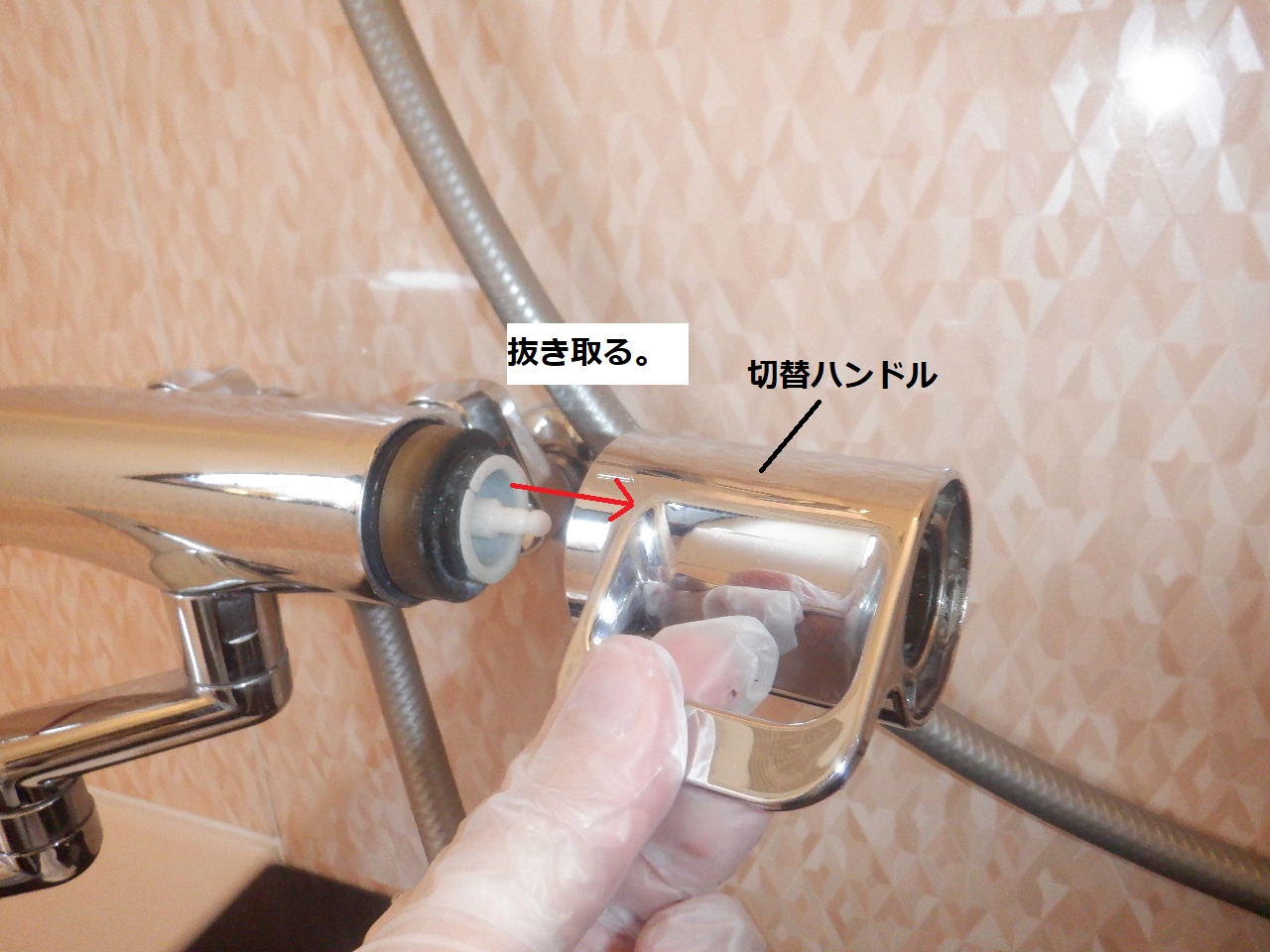 LIXIL BF-HB145TX(390W）-PU3 ｻｰﾓｽﾀｯﾄ付ｼｬﾜｰﾊﾞｽ水栓 ＜水が止まらない＞修理方法（切替弁部交換手順）※BF-HB145T~系 | あなたにも出来るかも？水道 ...