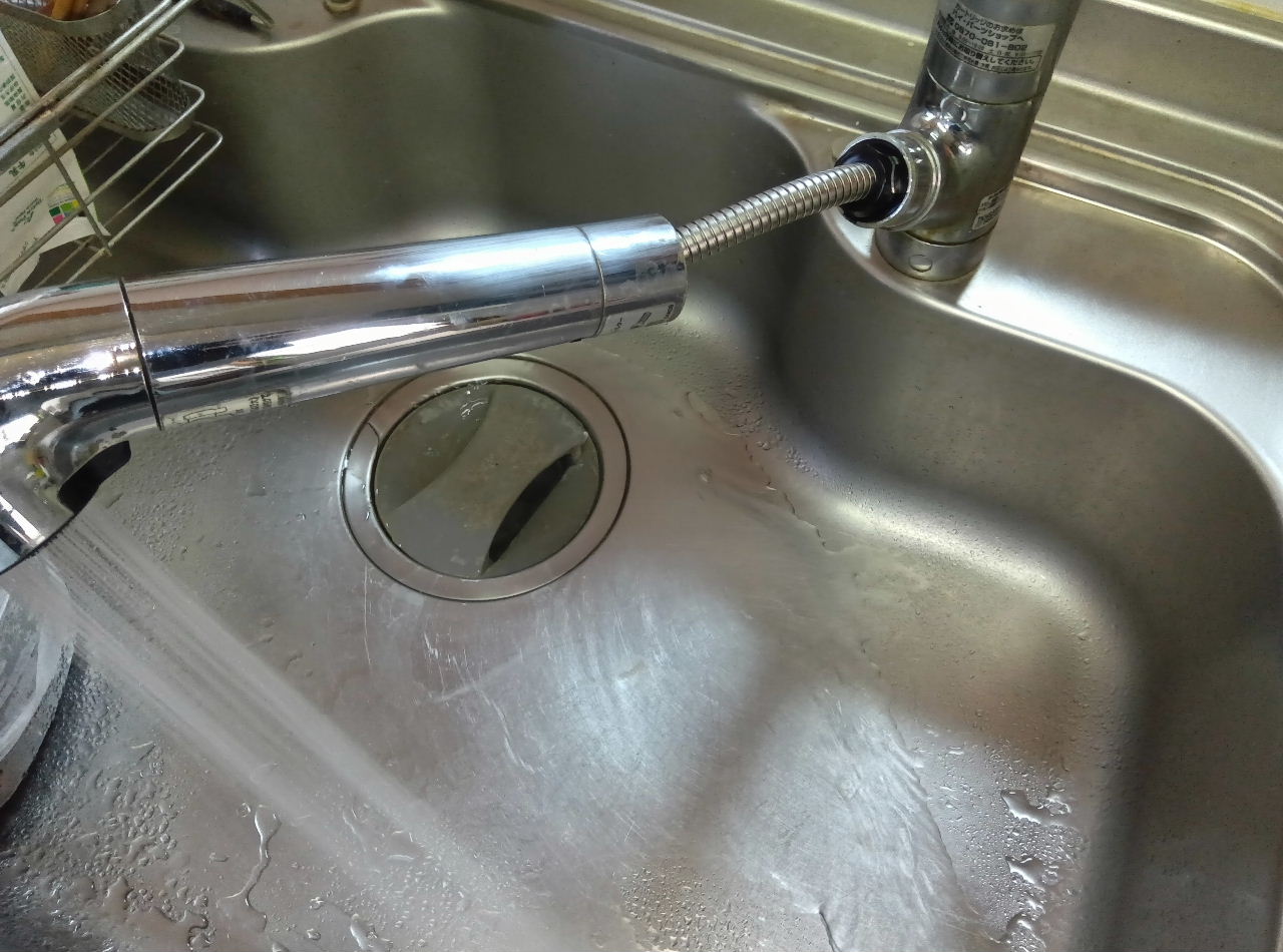 TOTO TKHG38P型【ｶｰﾄﾘｯｼﾞ交換方法、ｼｬﾜｰﾎｰｽ交換、後継品情報】 台付ｼﾝｸﾞﾙ・浄水器内蔵型・ﾊﾝﾄﾞｼｬﾜｰ水栓＜水が止まらない・ｼｬﾜｰﾎｰｽから水漏れ＞修理方法 ...