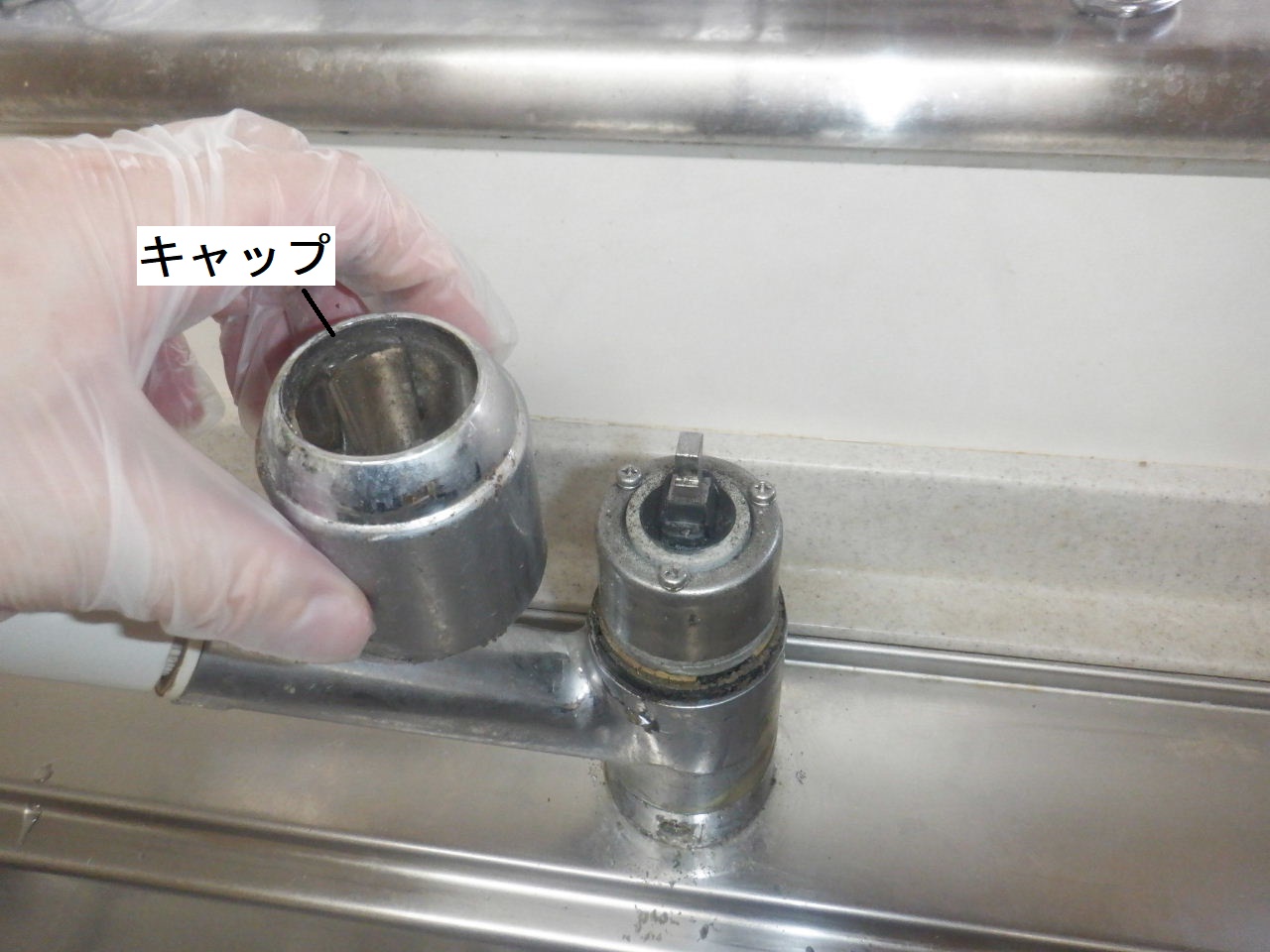 INAX SF-4450SX【ｶｰﾄﾘｯｼﾞ交換、本体後継品・代替品】 台付ｼﾝｸﾞﾙﾚﾊﾞｰ式ﾊﾝﾄﾞｼｬﾜｰ水栓 ※ﾙｰﾃｨｱｼﾘｰｽﾞ＜水が止まらない＞修理方法 | あなたにも出来るかも ...