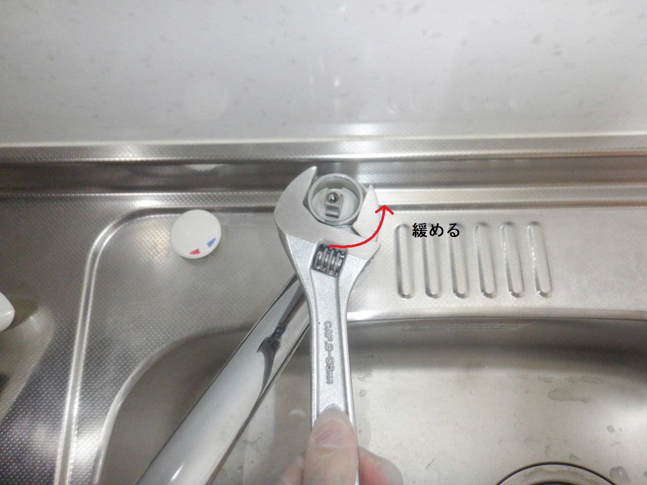 MYM FA237-047【ｶｰﾄﾘｯｼﾞ交換、本体取り外し方・後継品・代替品へ交換】ｷｯﾁﾝ台付ｼﾝｸﾞﾙﾚﾊﾞｰ水栓＜水が止まらない＞修理方法 ※ﾄｽﾃﾑ製ｷｯﾁﾝ | あなたにも出来るか ...