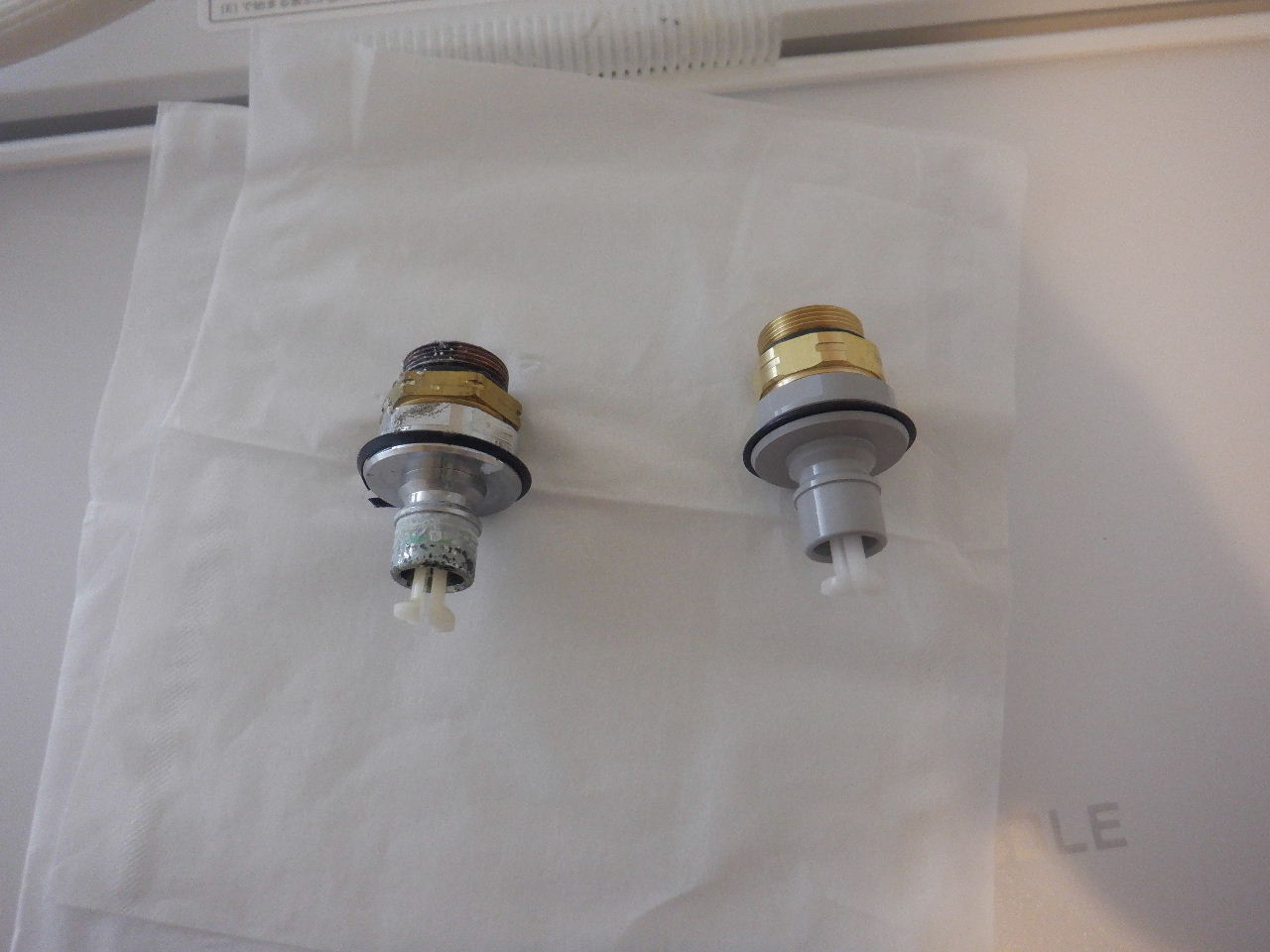 ﾀﾌﾞﾁ(TBC）SP1100S【ｶﾌﾟﾗｰｾｯﾄ交換、ｶｰﾄﾘｯｼﾞ交換】 洗濯水栓(埋込式）ﾌﾗｯﾄｼﾘｰｽﾞ 修理方法 | あなたにも出来るかも？水道修理のブログ