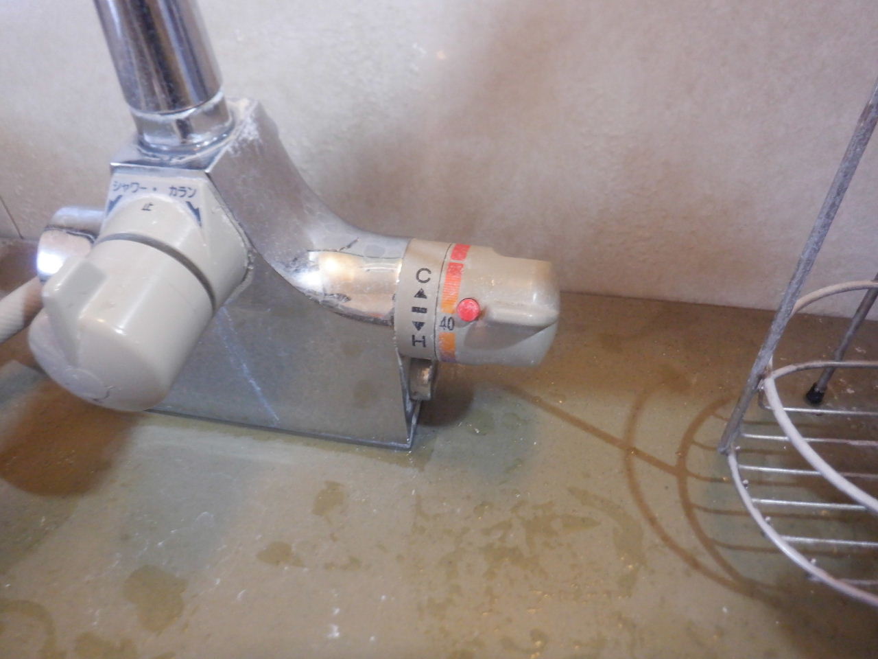 MYM MS6115【切替ｶｰﾄﾘｯｼﾞ･温調ｶｰﾄﾘｯｼﾞ交換、本体後継品】台付ｻｰﾓｽﾀｯﾄ式ｼｬﾜｰ水栓＜水が止まらない。温度調節が出来ない｡>修理方法 | あなたにも出来るかも？水道 ...