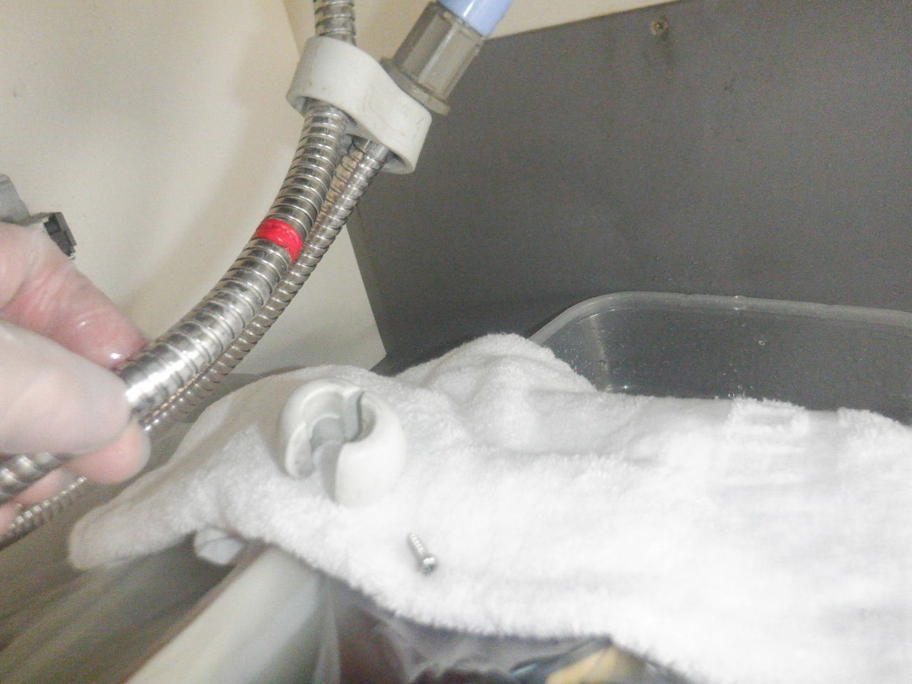 INAX JF-2450SX(JW) 【ﾊﾞﾙﾌﾞｶｰﾄﾘｯｼﾞ交換、ｼｬﾜｰﾎｰｽ交換方法】浄水器内蔵ｼﾝｸﾞﾙﾚﾊﾞｰ水栓