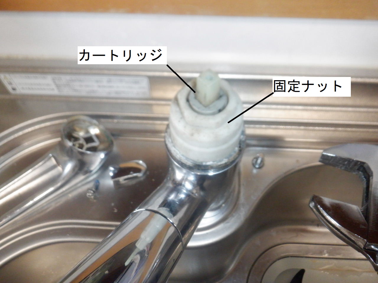 INAX JF-2450SX(JW) 【ﾊﾞﾙﾌﾞｶｰﾄﾘｯｼﾞ交換、ｼｬﾜｰﾎｰｽ交換方法】浄水器内蔵ｼﾝｸﾞﾙﾚﾊﾞｰ水栓